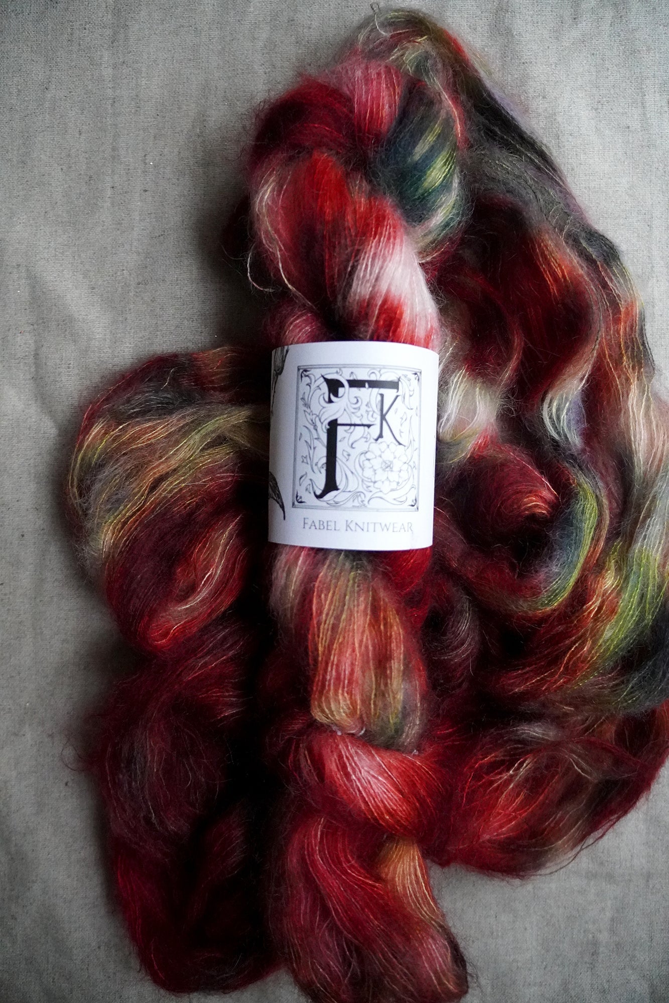 Mohair Silk - Ghost of Christmas Present – fabelknitwear