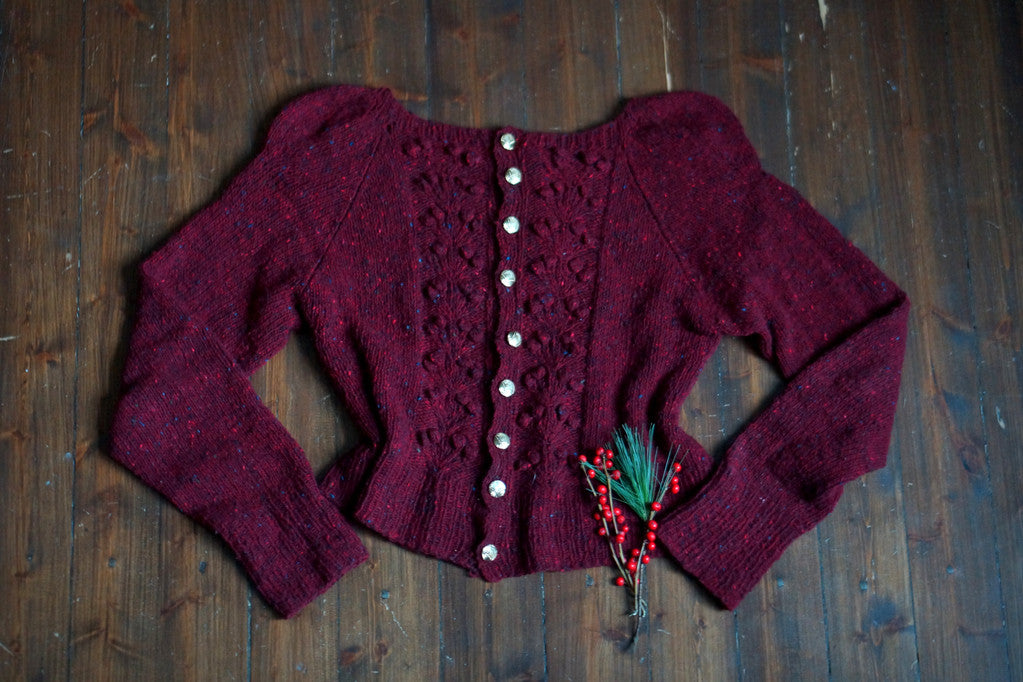 Forest Berry Jacket – fabelknitwear
